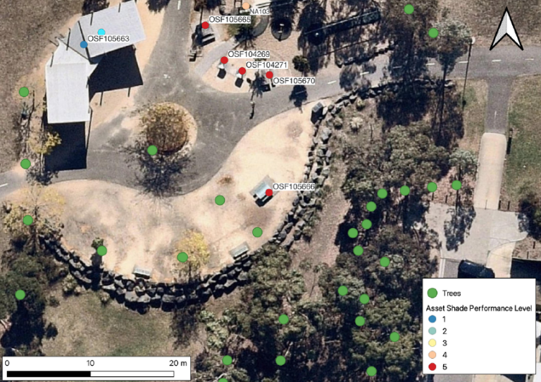 Shade Audit of Open Spaces - XYST